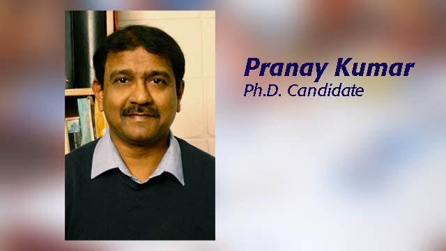 Pranay Kumar Awarded IAS-STS Fellowship – Edward J. Bloustein School of ...
