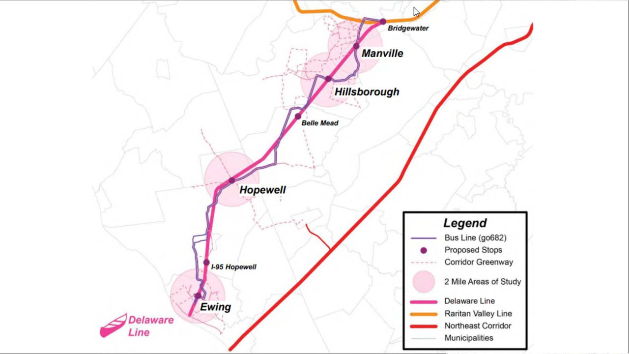 Delaware-Raritan Transit Corridor | Edward J. Bloustein School of ...